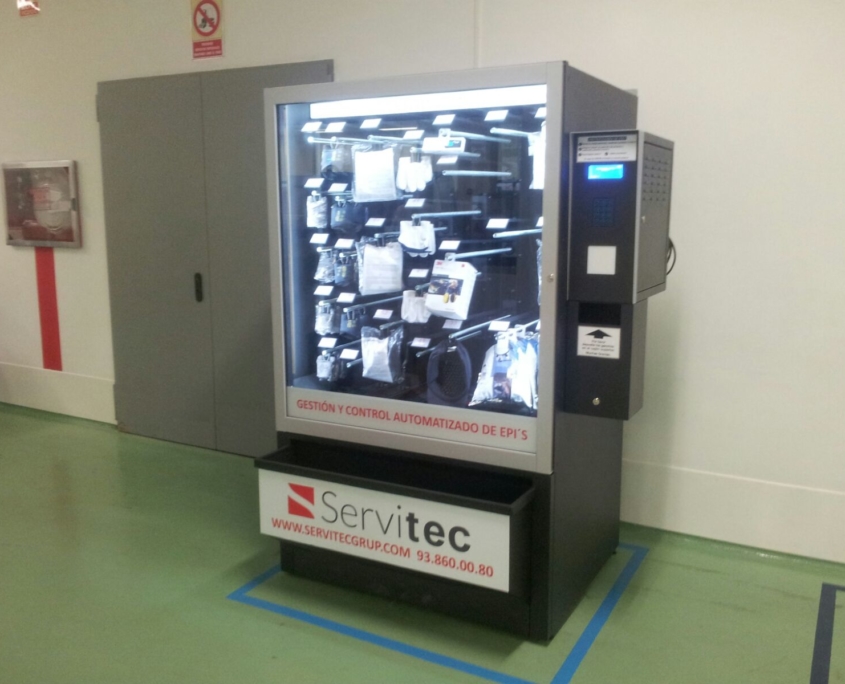PPE vending machine for the pharmaceutical industry - Gesmatik